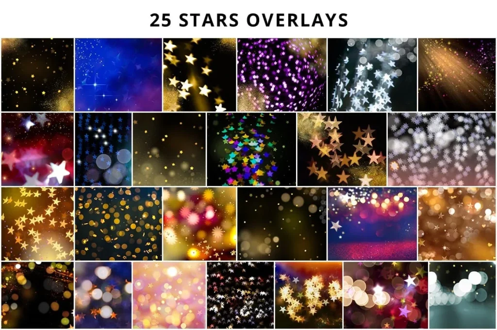 Editing Overlays Bundle | 1500+ High Quality Overlays