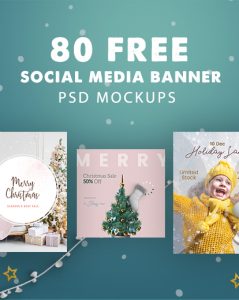 Banner For Social Media | 80 Free Banners Designs