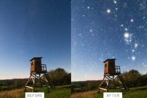 Night Sky Overlays Bundle | 50+ Aurora, Planets & Star Overlays