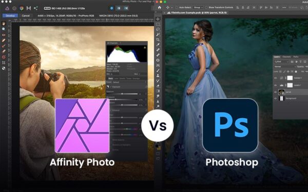 Affinity Photo vs Photoshop - Which One To Choose?