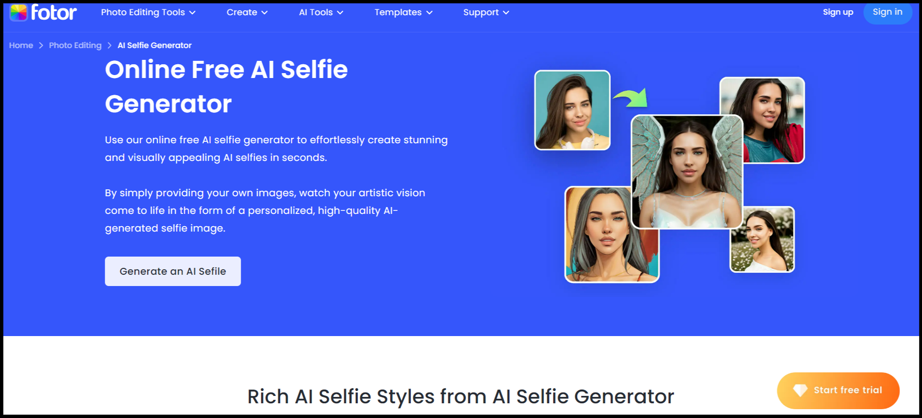 AI Generated Selfies | How they work and best tools available