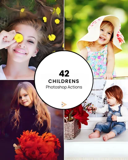 Childrens Photoshop Actions Collection | Create Vibrant Memories