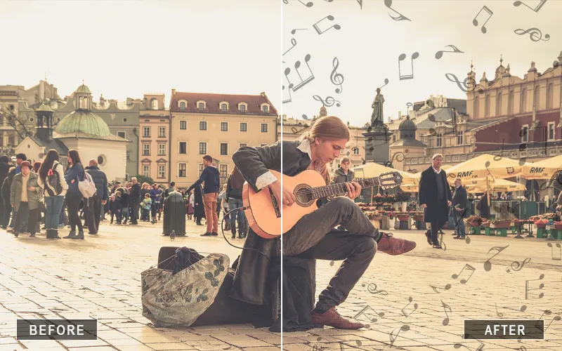 80 Music Notes Photoshop Overlays Bundle | Instant Download