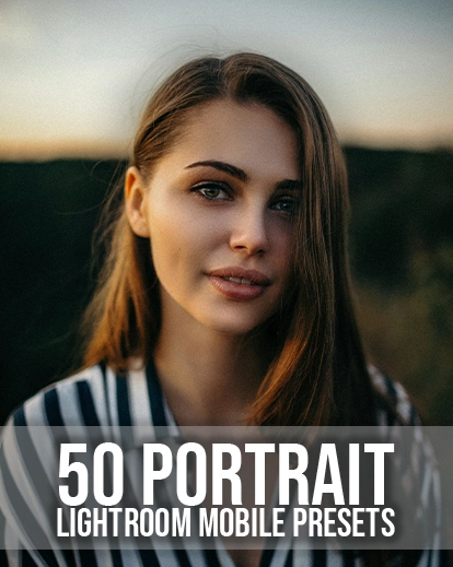 Portrait Presets For Lightroom Mobile | 50-In-1 Bundle