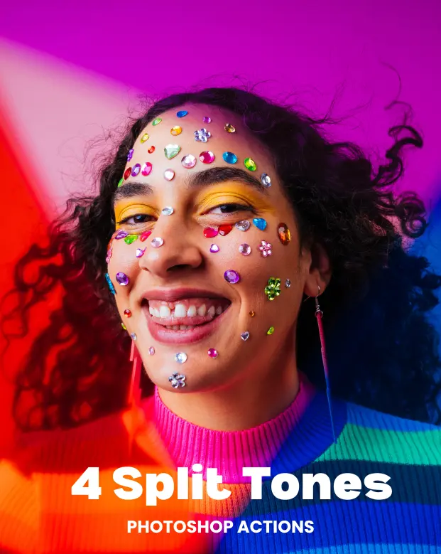 Split Tone Photoshop Actions | Download Now!