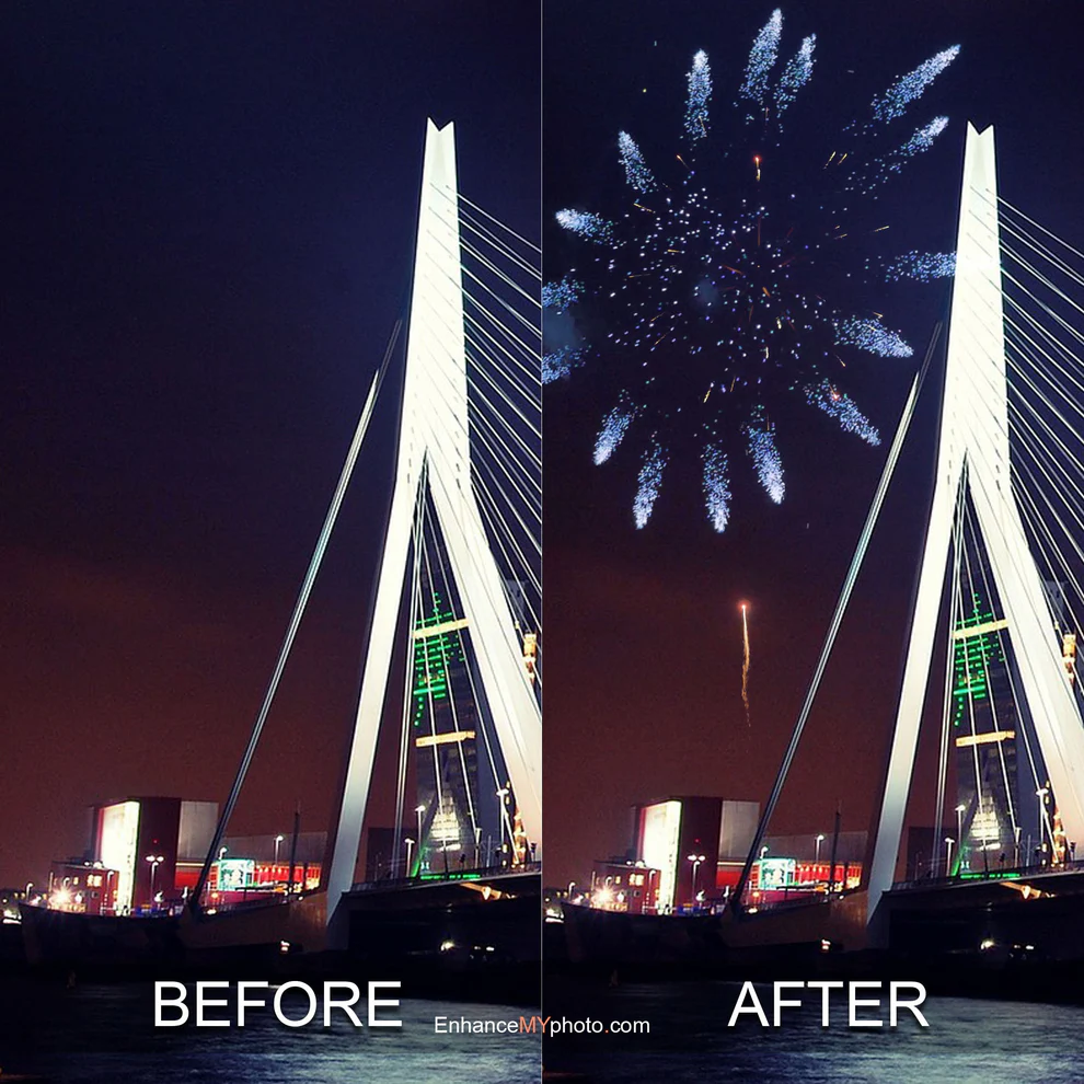 Fireworks Overlay Bundle | Pack Of 15 Striking Overlays