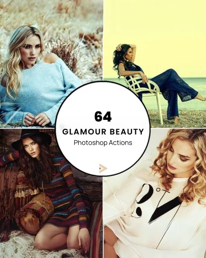 Glamour Photoshop Actions | 60+ Actions For A Glamourous Look