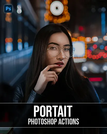 Photoshop Portrait Actions - Try Now