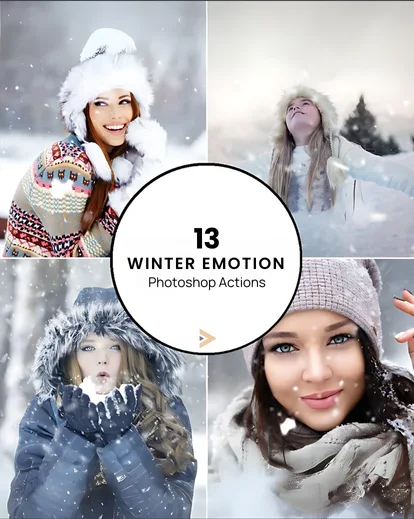Winter Emotion - Photoshop Actions